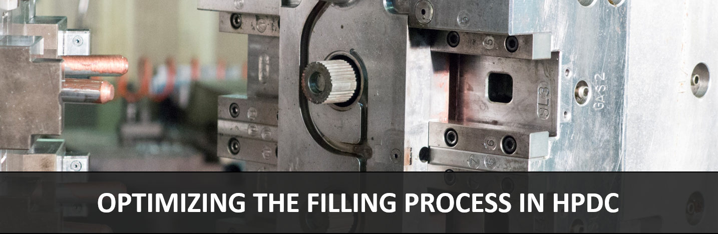 Optimizing the filling process in high pressure die casting